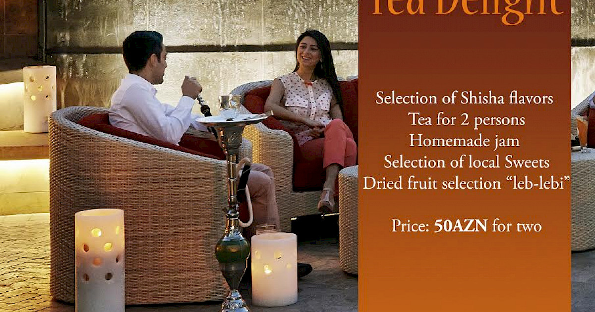 Shisha and Tea Delight в отеле Fairmont Baku, Nargis magazine | Журнал ...