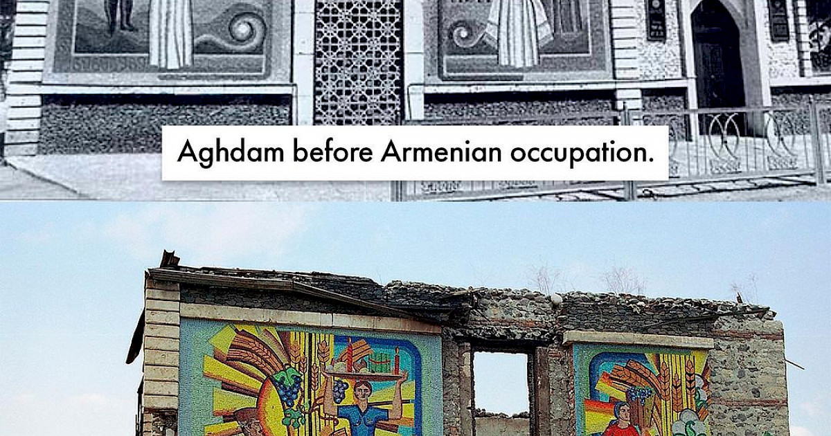 Aghdam. Before and after occupation, Nargis magazine | Журнал Nargis